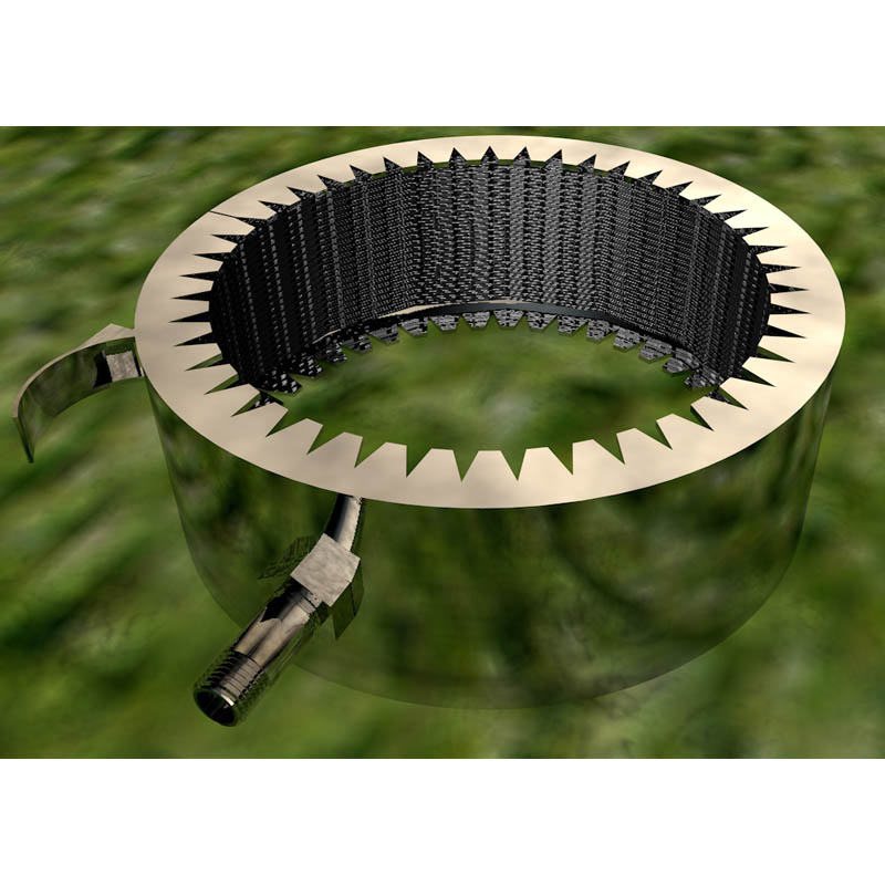 Metal Mesh Flange And Vavle Guards - Clear Pipe joint leakage and spray ...